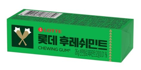 오늘의 새상품 롯데웰푸드 ‘롯데 후레쉬민트 리뉴얼 푸드아이콘 Foodicon