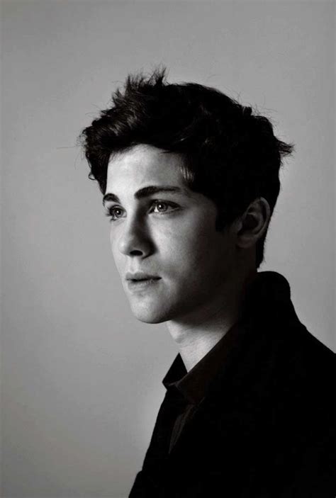Go See Geo Fierce Friday Logan Lerman For Nylon Magazine