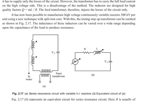 SERIES RESONANT CIRCUIT HOW ELECTRICAL