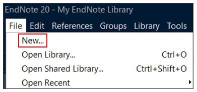 Creating An EndNote Library EndNote Guide APA Referencing Guide SIT Library Guides At