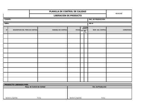 Pgc F01 02 Planilla Control De Calidad