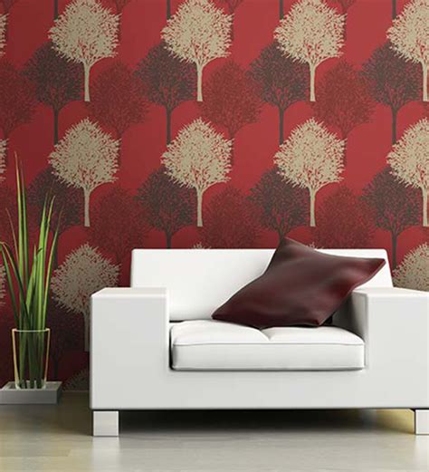 Textured Tree Walls Wallskin