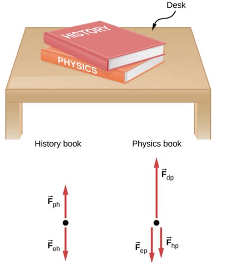 Solved A History Book Is Lying On Top Of A Physics Book On A Desk