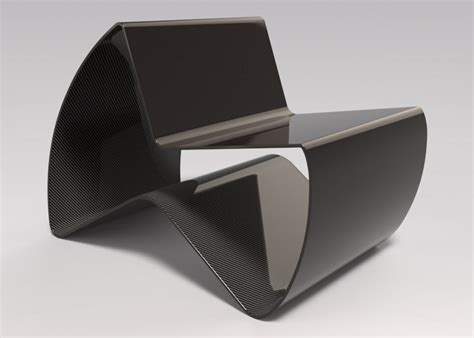 Kris Lambas Rv1 Chair Is Made From A Carbon Fibre Sheet