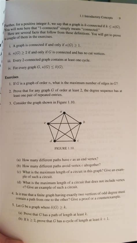 Solved Introductory Concepts For A Positive Integer K Chegg