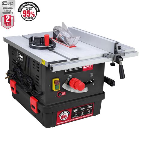 Sip 2 In 1 Table Saw W Integrated Dust Extractor Sip Industrial Products Official Website