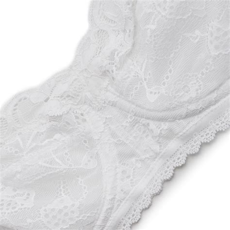Lola White Lace Bra Cadolle