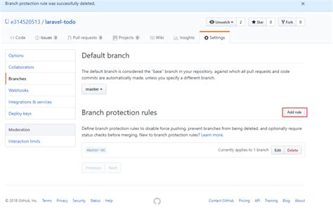 Github的branch權限設定 Required Pull Request Reviews Before Merging Astral Web 歐斯瑞有限公司