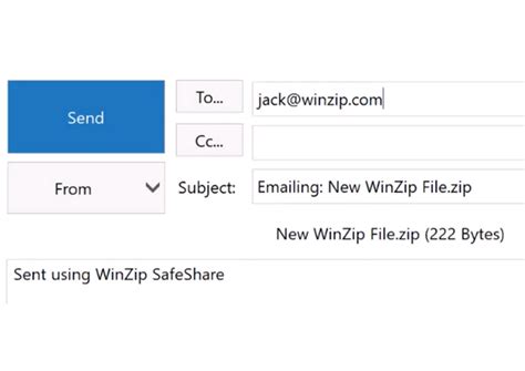 How To Securely Share Files Of Any Size Using Winzip Safeshare