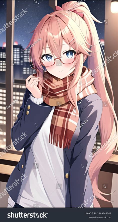 Amazing Beautiful Illustration Anime Girl Cute Stock Illustration Shutterstock