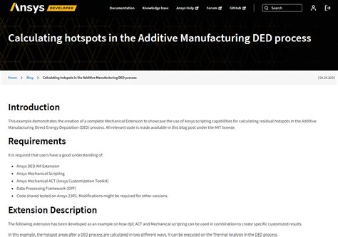 A Quick Look At The Ansys Developer Portal Padt