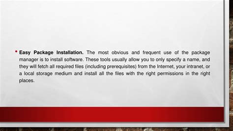 Ppt Software Installation And Package Management Powerpoint Presentation Id