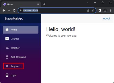 【c、blazor】webアプリ開発入門編（ex1）cで簡単eメール送信！ ～blazorアプリへも組み込む～【aspnet Core