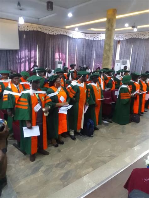 Iccon Holds A Workshop Programme And Induction Ceremony Institute Of Chartered Chemists Of Nigeria