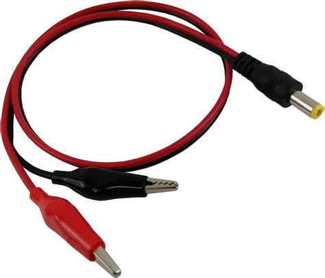 Buy Smarkey DC Power Jack Male To Alligator Clip Connector V DC Male Jack To Alligator Clip