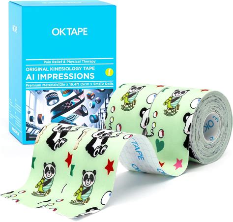 Ok Tape Nylon Digital Printed Kinesiology Tape Elastic