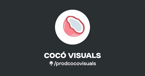 CocÓ Visuals Instagram Facebook Tiktok Linktree
