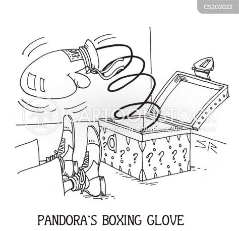 Pandoras Box Cartoons And Comics Funny Pictures From Cartoonstock