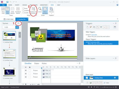 Storyline Scenes Panel Articulate Storyline Discussions E Learning