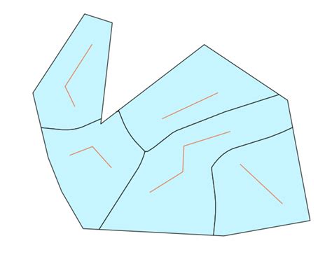 Creating Zones From Lines Inside Boundary In Qgis Geographic Information Systems Stack Exchange
