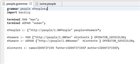 yet another textual modeling framework cubussapiens hu