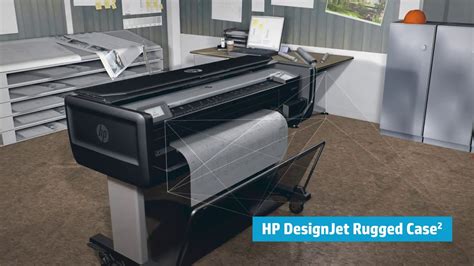 Hp Designjet T Overview Youtube