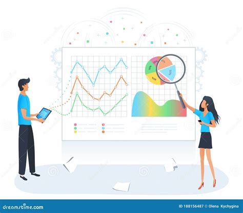 Big Data Analysis And Management Vector Concept Business People