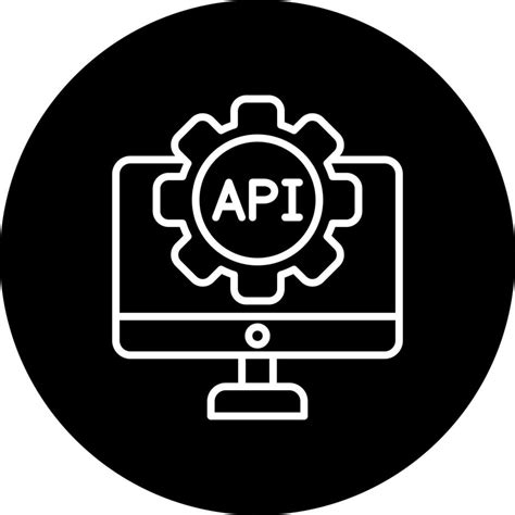 Api Vector Icon Style 22546370 Vector Art At Vecteezy