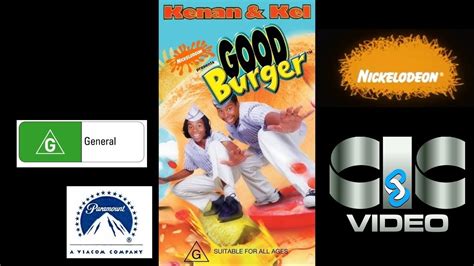 Opening To Good Burger Vhs Australia Ex Rental Retail Edition 1997