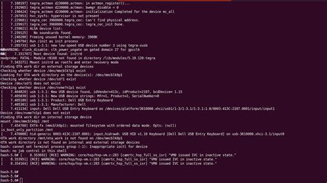 Jetson Xavier NX In Bash Environment After Several Reboot L T Jetson Xavier NX NVIDIA