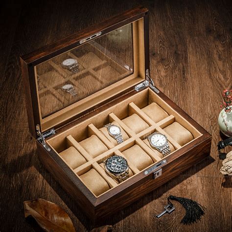 High Quality Elegant Design Wooden Watch Boxes Custom Made