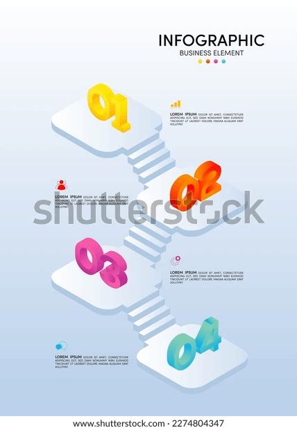 Modern Infographic Business Template Data Visualization Stock Vector Royalty Free 2274804347