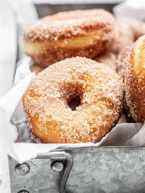 Fluffy Buttermilk Fried Donuts Baking With Butter