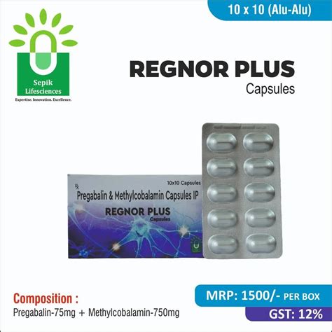Pregabalin And Methylcobalamin Capsules Ip At ₹ 1500 Per Box Pregabalin Capsules And Tablets In