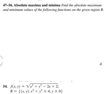 solved a graph r b parametrize appropriate parts of