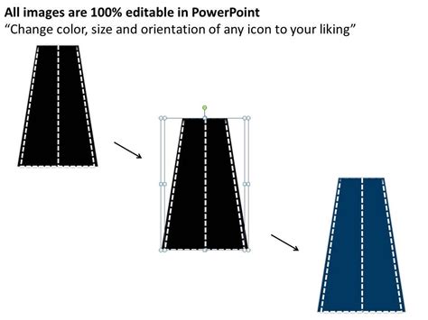 Roadmap PowerPoint Shapes PowerPoint Slide Deck Template Presentation Visual Aids Slide PPT