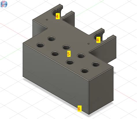 GoJimmyPi CNC Limit Switch End Stop Mounts DPrinted