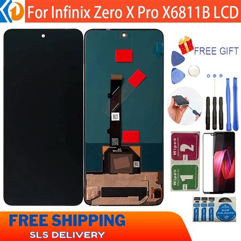 Original For Infinix Zero X Pro X B Lcd Display Screen Touch Digitizer Replacement For
