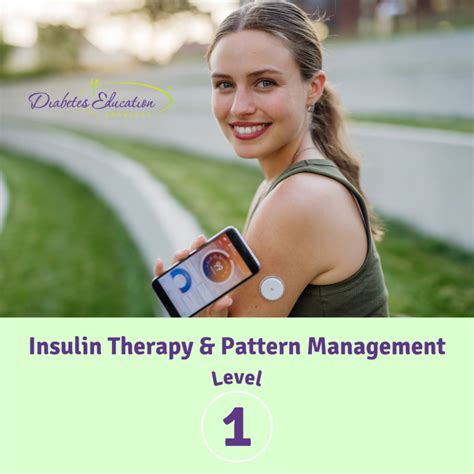 Level 1 Insulin Therapy And Pattern Management 175 Ces Diabetes Education Services