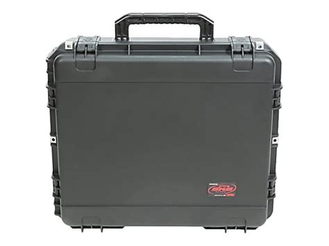Skb Cases Iseries Protective Case With Cubed Foam And Wheels 24 H X 21 W X 7 D Black Office Depot