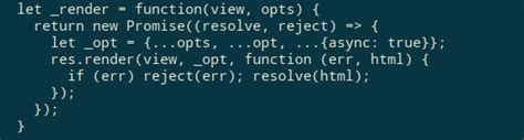 Is It Possible To Use Async True With Express Issue 380 Mde Ejs