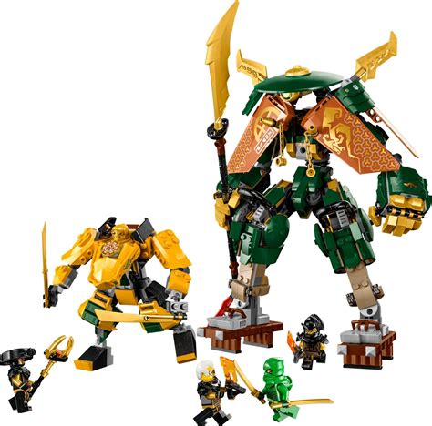 Lego 71794 Ninjago Dragons Rising Lloyd And Arins Ninja Team Mechs