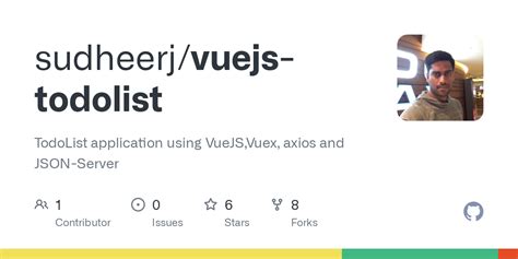 GitHub Sudheerj Vuejs Todolist TodoList Application Using VueJS Vuex