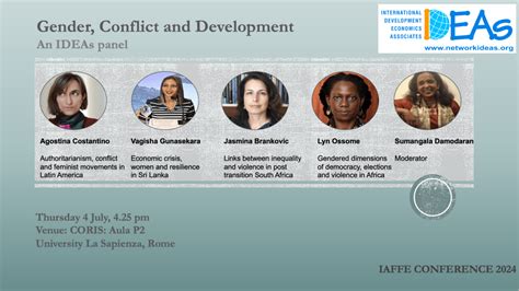 Gender Conflict And Development Ideas
