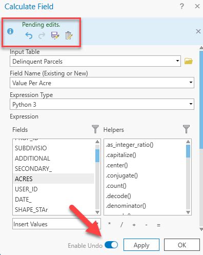 Calculating Attribute Values In ArcGIS Pro With The Calculate Field Tool Geospatial Training