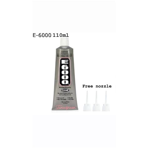 Jual Terlaris Lem E6000 110ml Diy Bling Case Lem Deco Case Lem E6000 Termurah Elegan