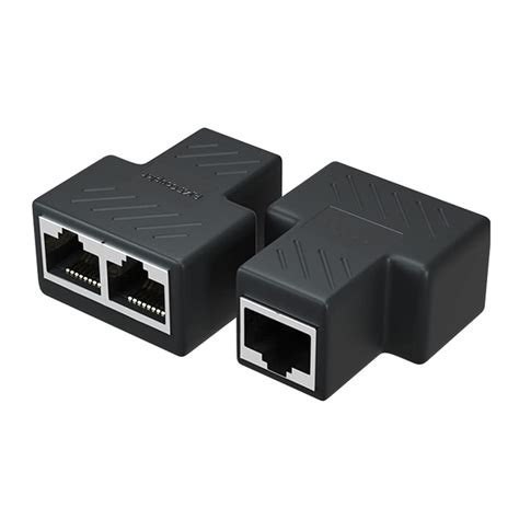Buy 2021 Upgraded Rj45 Ethernet Splitter Connectors Adapter 1 To 2