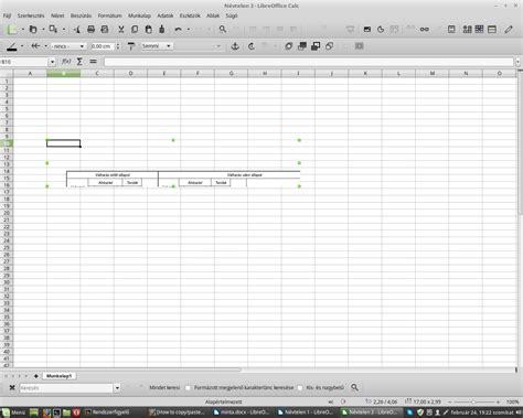 How To Copypaste A Table From Libreoffice Writer To Libreoffice Calc