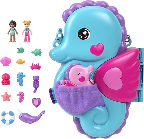 Polly Pocket Daddy And Me Seahorse Purse Purses Amazon Canada