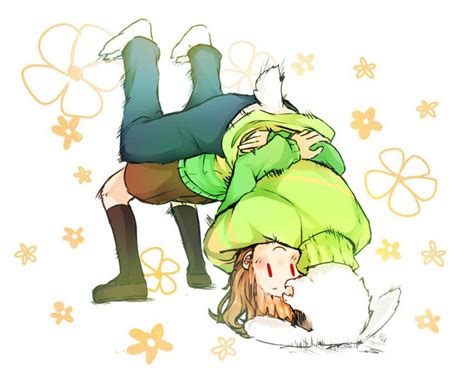 Chara X Asriel By ShinnieShys Deviantart Com On DeviantArt Undertale